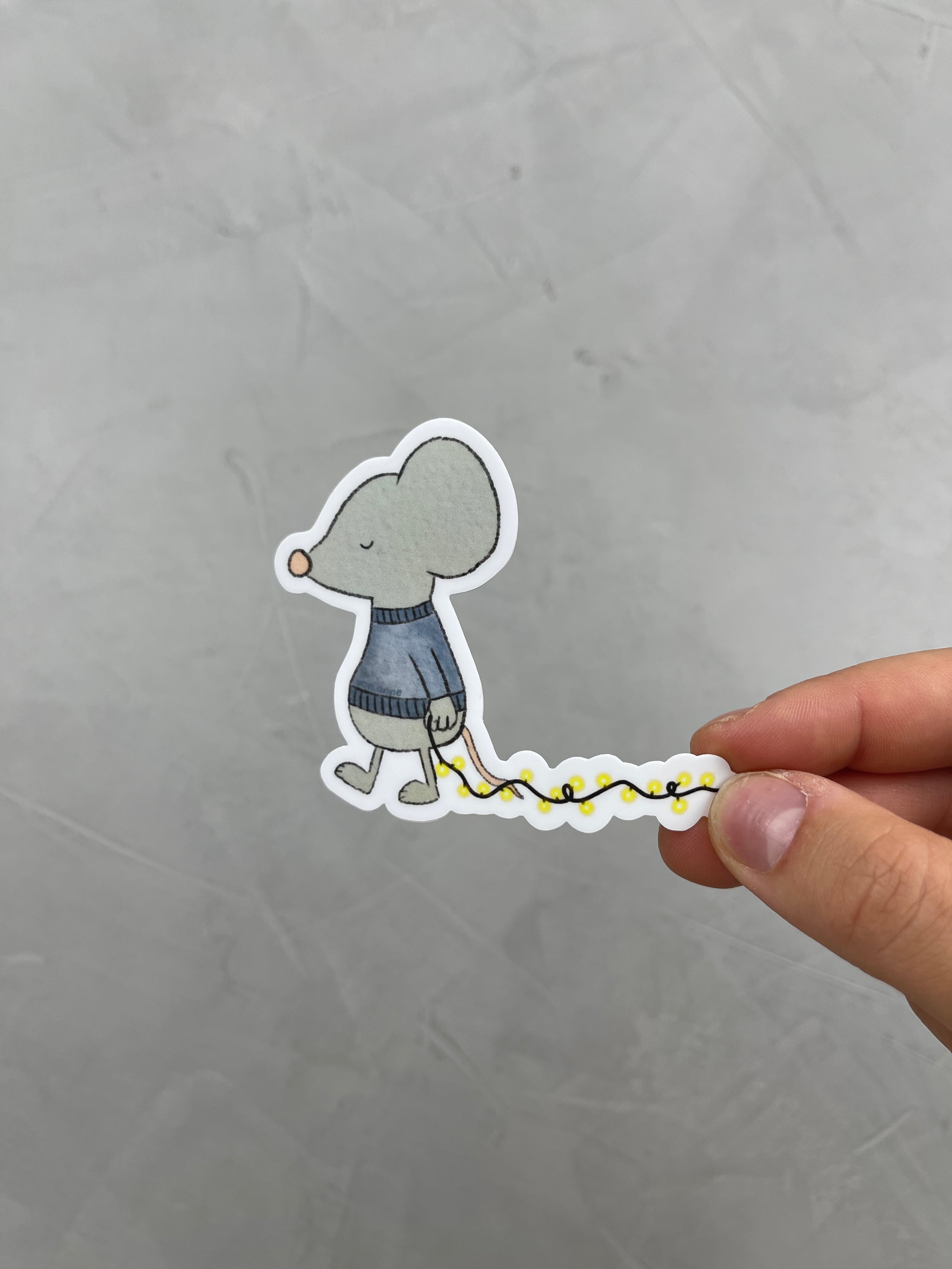 XXL Sticker - Mucksmäuschenstill